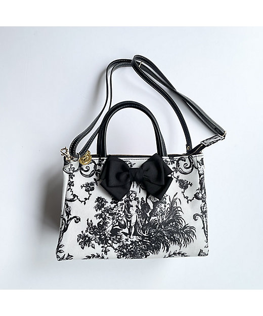 ☆ジュイファスナーバッグM モノトーン | Maison Marianne ☆ジュイファスナーバッグM モノトーン | Maison Marianne
