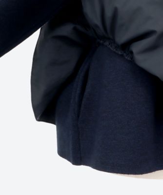 spiral taffeta raffle knit jacket 4254―133 | MARILYN MOON (Women)/マリリン ...