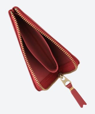 カラーレザー L字型財布 8Z－A031－051 | Wallet COMME des GARCONS (Women/Men)/ウォレット ...