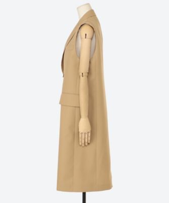 DOESKIN DOUBLE－BREASTED SLEEVELESS BLAZER | HYKE (Women)/ハイク | 三越伊勢丹オンラインストア・通販【公式】