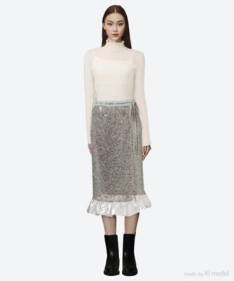 スカート spangle skirt 6S／04478 | leur logette (Women)/ルール ロジェット | 三越伊勢丹 ...