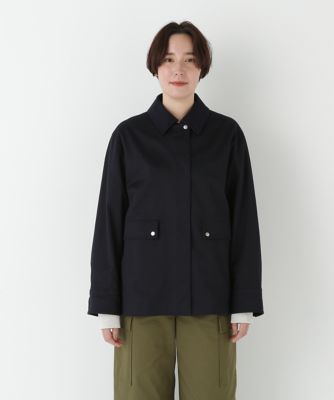 ◇コットンツイルストレッチブルゾン（0775255003） | human