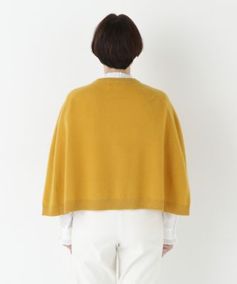 ◇ハイゲージウールケープニット（0775270009） | human