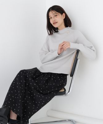 ◇コットンジャカードボトルネックPO（0776170115