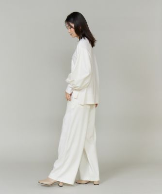 大きいサイズ》圧縮スムースドッキングニットプルオーバー