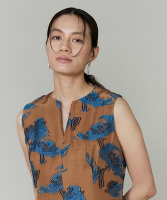 花柄ジャカードワンピース（8050121902） | la veille by