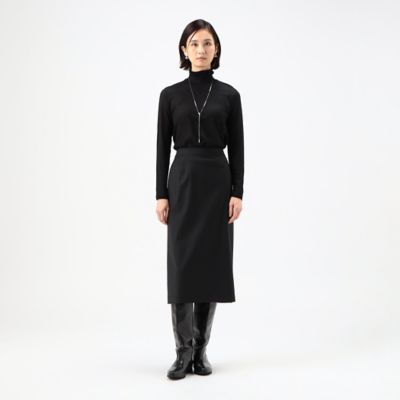 セットアップ対応】2WAYストレッチトロ スカート