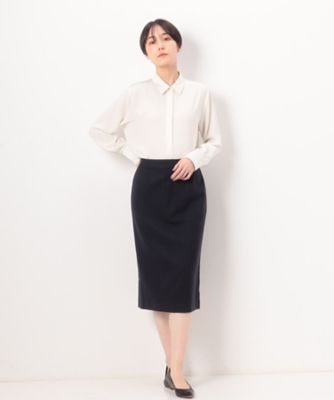 Sサイズ 〕 プルエラバックサテン シャツ（5473HE10