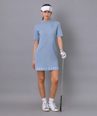 ワイドリブAラインニットワンピ（2002536597） | ADABAT