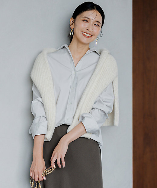 洗える】CANCLINI ベーシック シャツ 洗える】CANCLINI ベーシック シャツ