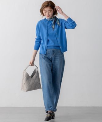 【Oggi6月号掲載／洗える】プレミアムビオコットン カーディガン（KR23GS0250） | 23区 (Women)/ニジュウサンク | 三越伊勢丹オンラインストア・通販【公式】