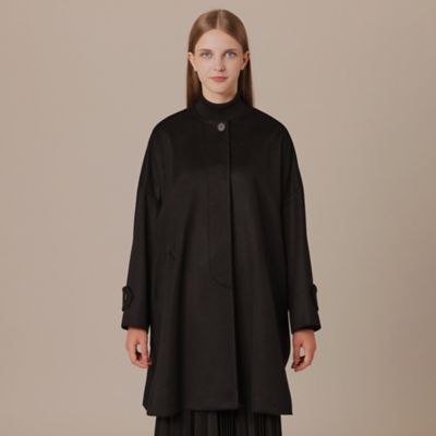【ROSLEY／ロズリー】カシミヤビーバーノーカラーコート（G5B09226__） | MACKINTOSH LONDON (Women ...