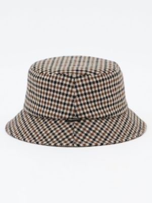 Wool Club Check HAT（2203491102） | Aquascutum (Men)/アクアスキュータム | 三越伊勢丹 ...