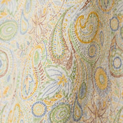 【リバティプリント・洗える・綿100％】ペイズリー柄チュニックシャツ（12034552） | LOBJIE (Women)/ロブジェ | 三越伊勢丹オンラインストア・通販【公式】