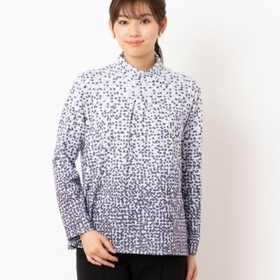 幾何グラデーション柄カットソー（12126461） | LOBJIE (Women)/ロブジェ | 三越伊勢丹オンラインストア・通販【公式】