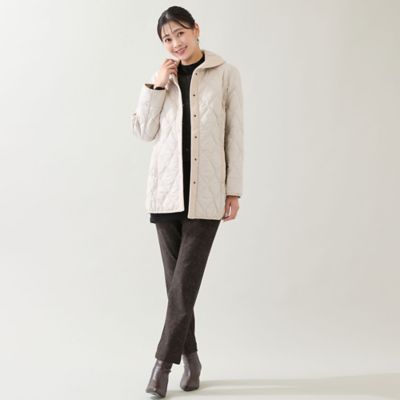 3L／4Lサイズあり】キルティングコート（21106509