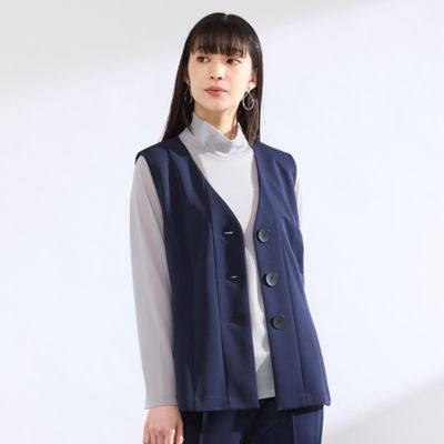 M～4L・セットアップ対応】モックロディポンチベスト