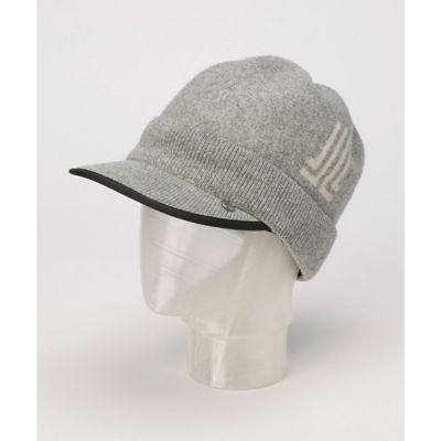 ランバン スポール LANVIN SPORT ツバ付きソフトラメニット