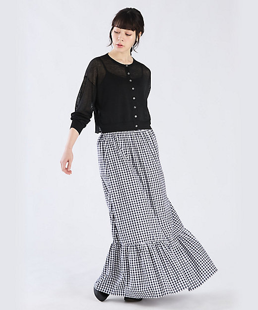 WR27 CARDIGAN シアーニット カーディガン WR27 CARDIGAN シアーニット カーディガン