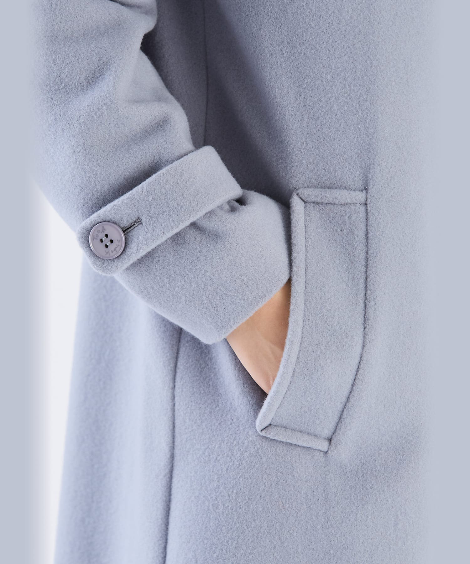 WU60 MANTEAU ウールロングコート WU60 MANTEAU ウールロングコート
