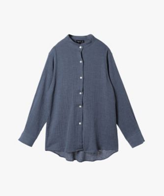 セットアップ対応／レイヤード】麻調合繊 ブラウス（7220BG03