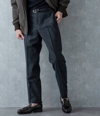 ストレッチ】フランネル ノータックスラックス