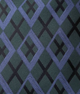 MANTERO オーバーラップアーガイル ネクタイ