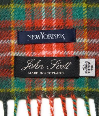 John Scott（ジョン スコット） タータンマフラー