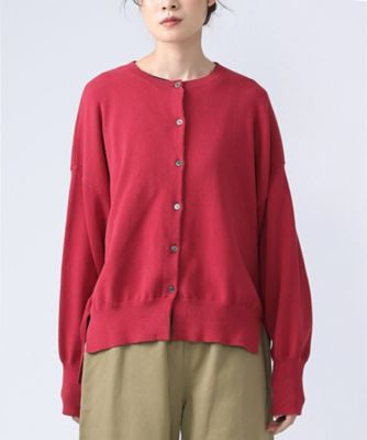 ポレットカーデ 強撚綿サイドスリットカーデ 1324253ー10 | BASCO (Women/大きいサイズ)/バスコ | 三越伊勢丹 ...