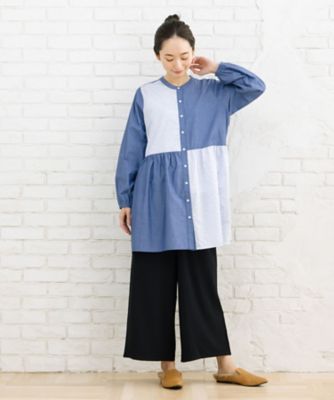 COOL・UV・防シワ スムースジョーゼットベイカーパンツ 33ー