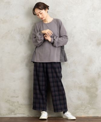 FONTLAB 布帛コンビドロストプルオーバー 33ー61ー2628