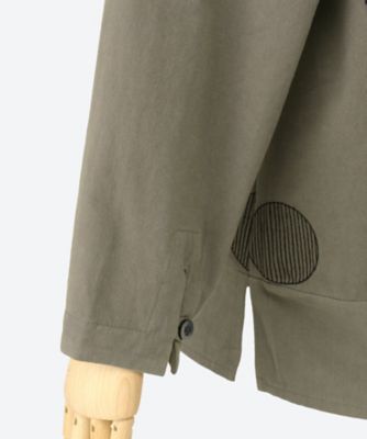 コットンツイル起毛 ドット刺繍ブラウス 4705611 | green nout