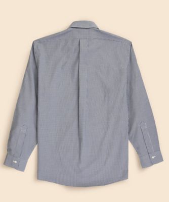 ストレッチピンポイントオックスフォード ギンガムチェック ドレス