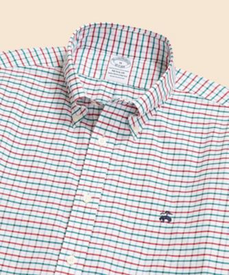 ストレッチオックスフォード GFロゴ シーズナルパターン カジュアル