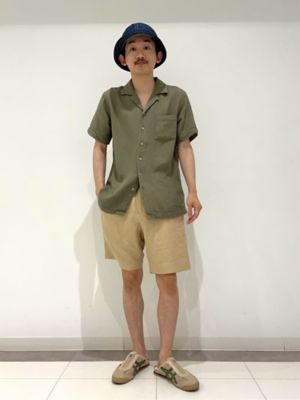 リネン／コットン プレーンフロント 9inショーツ | Brooks Brothers