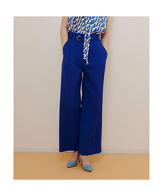 シェルタリングタックワイドパンツ | allureville (Women シェルタリングタックワイドパンツ | allureville (Women