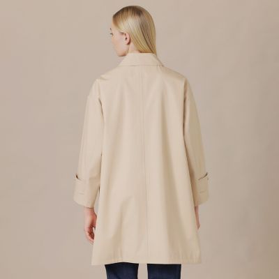【L】【ROSLEY／ロズリー】ウエザーコットンステンカラーコート | MACKINTOSH LONDON L (Women/大きいサイズ ...