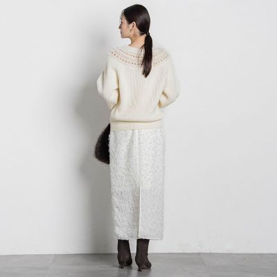 エディター東原妙子 × LAUTREAMONT ／フェザージャカード