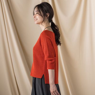 ラメミックスニットプルオーバー≪手洗い可能≫ | LAUTREAMONT (Women