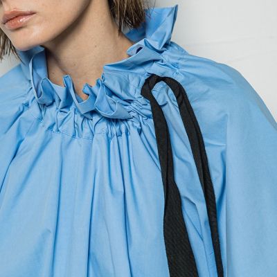 【カタログ掲載】T／Cタイプライターバイオネックギャザーブラウス | ESSEN. LAUTREAMONT（Women）/エッセン．ロートレアモン | 三越伊勢丹オンラインストア・通販【公式】