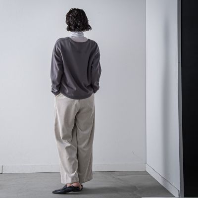 コーデュロイワイドパンツ≪洗濯機で洗える≫ | la.f（Women）/ラ