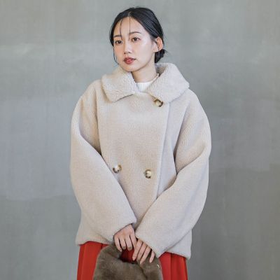 ボアボンディングPコート | Droite lautreamont (Women)/ドロワット