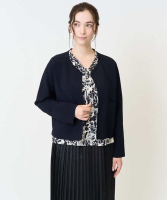 パイピングデザインカーディガン | CHRISTIAN AUJARD (Women