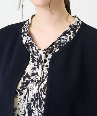 パイピングデザインカーディガン | CHRISTIAN AUJARD (Women