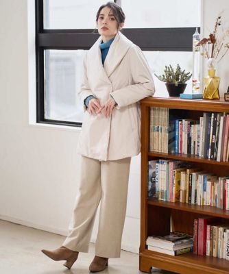 暖か・軽い］ミドル丈ダウンコート | CHRISTIAN AUJARD (Women