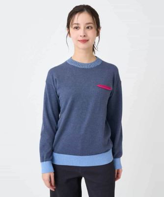 配色デザインポケットニット | GIANNI LO GIUDICE(Women/小さいサイズ