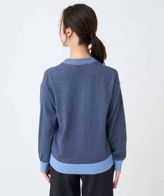 配色デザインポケットニット | GIANNI LO GIUDICE(Women/小さいサイズ