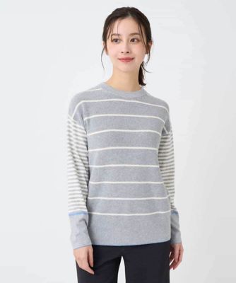 パネルボーダーニット | GIANNI LO GIUDICE(Women/小さいサイズ