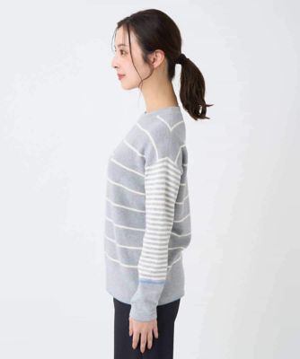 パネルボーダーニット | GIANNI LO GIUDICE(Women/小さいサイズ