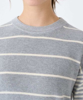 パネルボーダーニット | GIANNI LO GIUDICE(Women/小さいサイズ